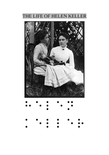 The Life of Helen Keller (A2 level), with exercises | Teaching Resources