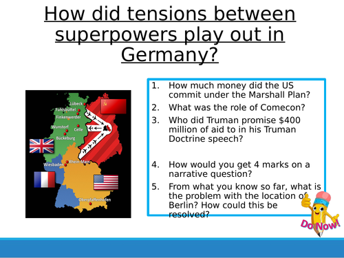 GCSE Cold War - Unit 1 | Teaching Resources