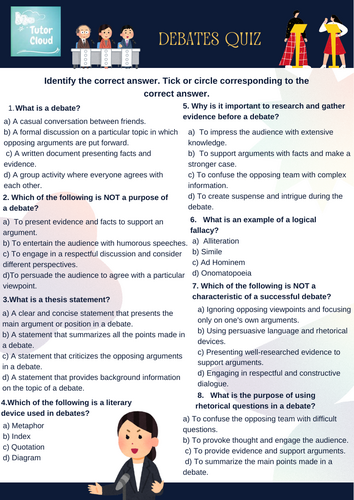 Debates Bundle | Teaching Resources