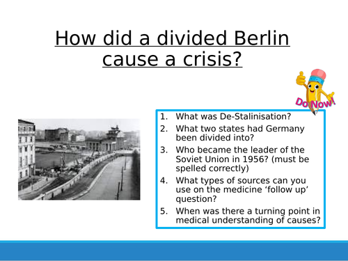 GCSE Cold War - Unit 2 | Teaching Resources