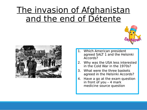 Cold War 15 - Afghanistan | Teaching Resources