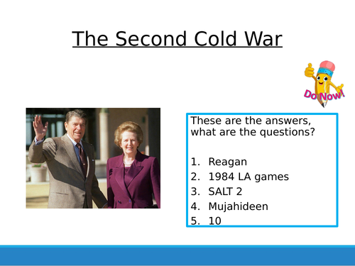 GCSE Cold War - Unit 3 | Teaching Resources