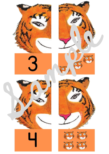 The Tiger Who Came to Tea Maths Game | Teaching Resources