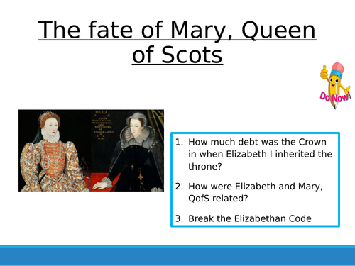 GCSE Early Elizabeth - Unit 2 | Teaching Resources