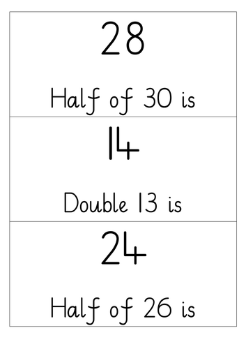 doubling and some halving | Teaching Resources