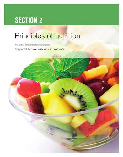 Year 8-9 Scheme of Work; Nutrition and Special Diets | Teaching Resources
