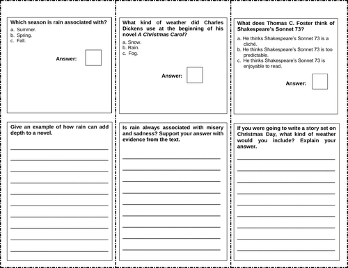It's More Than Just Rain or Snow or Spring- G6 HMH into Reading ...
