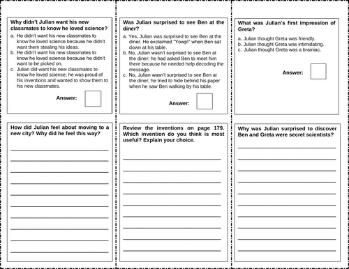 The Secret Science Alliance - Grade 6 HMH into Reading | Teaching Resources