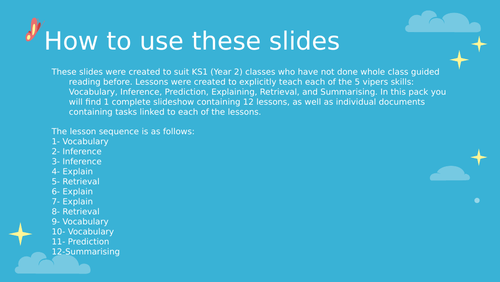 KS1/Year 2 EDITABLE Whole Class Guided Reading Unit Planning and ...