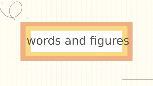 Writing numbers in words and figures (including decimals) | Teaching ...