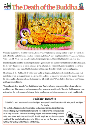 Buddhist Stories | Teaching Resources