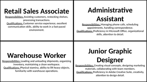Level 3 BTEC Business - Unit 8: Recruitment and Selection Process (All ...