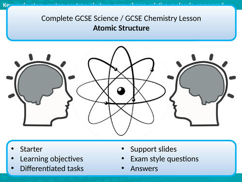 Chemistry - Atomic Structure | Teaching Resources