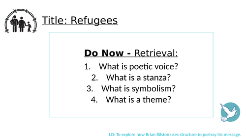 Refugee Poetry Full Scheme of Work | Teaching Resources