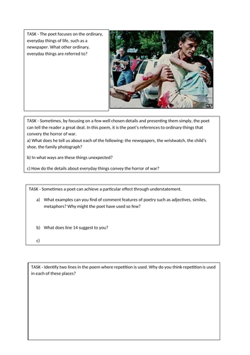 Refugee Poetry Full Scheme of Work | Teaching Resources