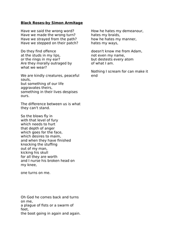 Refugee Poetry Full Scheme of Work | Teaching Resources