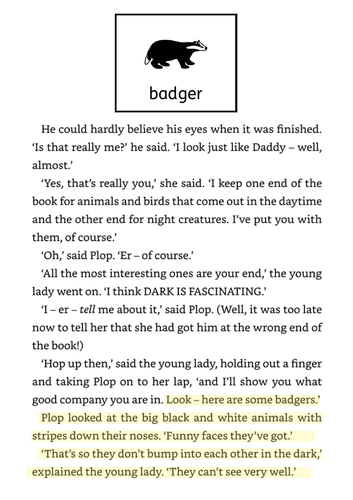 Y2 VIPERS Planning The Owl Who Was Afraid of the Dark | Teaching Resources