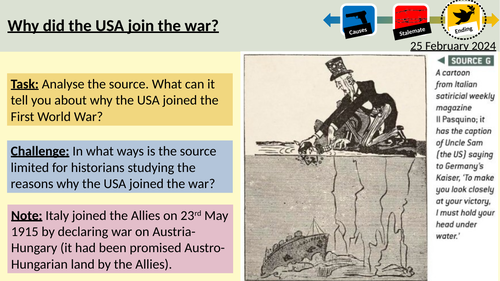 Conflict and Tension: The First World War [3/3 End] | Teaching Resources