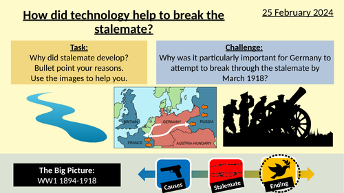 Conflict and Tension: The First World War [3/3 End] | Teaching Resources