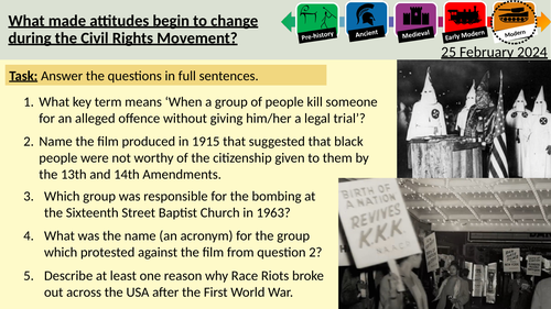 Lessons on Civil Rights | Teaching Resources