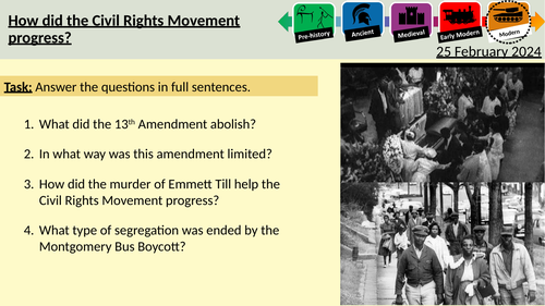 Lessons on Civil Rights | Teaching Resources