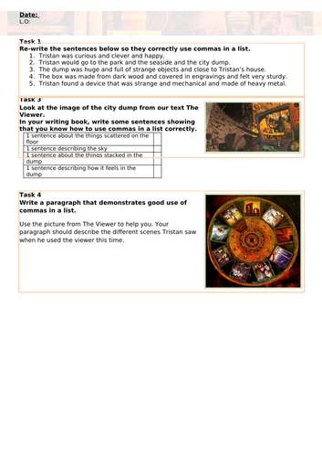 The Viewer by Shaun Tan Writing Unit - Year 5/6 | Teaching Resources