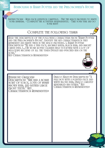 Harry Potter and the Philosopher's Stone Bundle | Teaching Resources