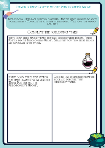 Harry Potter and the Philosopher's Stone Bundle | Teaching Resources