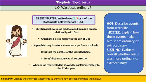 Jesus Scheme of Work_Year 8 | Teaching Resources