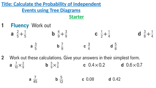 GCSE Higher (Unit 10): Probability | Teaching Resources