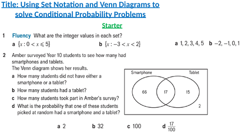 GCSE Higher (Unit 10): Probability | Teaching Resources