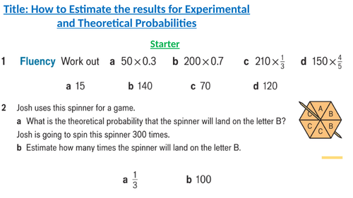 GCSE Higher (Unit 10): Probability | Teaching Resources