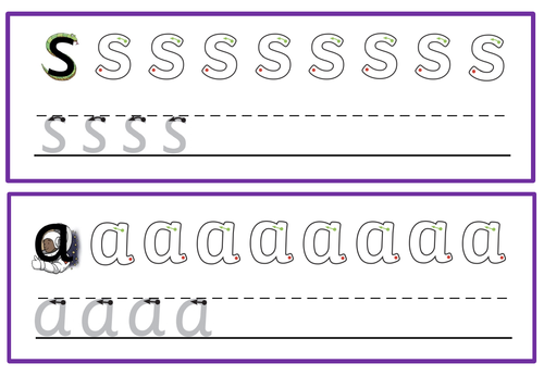 Little Wandle letter formation sheets | Teaching Resources Little Wandle letter formation sheets | Teaching Resources