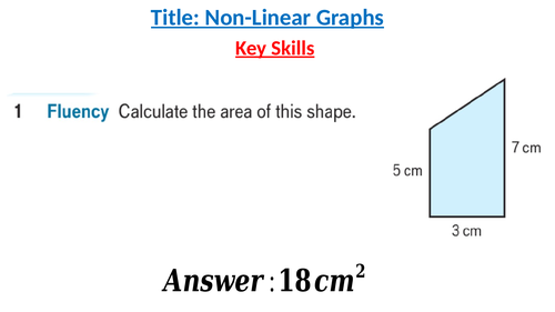 GCSE Higher (Unit 19): Proportion and Graphs | Teaching Resources