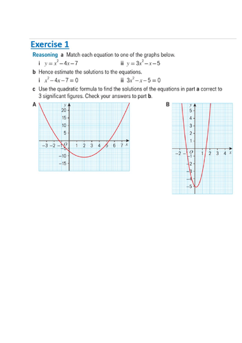 GCSE Higher (Unit 15): Equations and Graphs | Teaching Resources