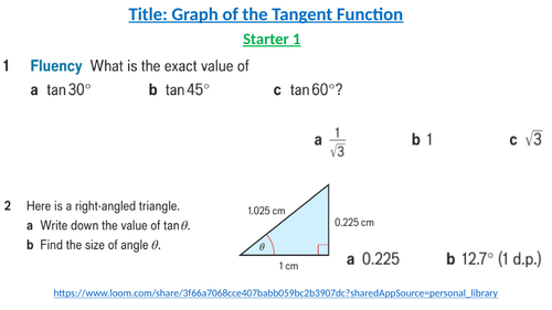 GCSE Higher (Unit 13): More Trigonometry | Teaching Resources