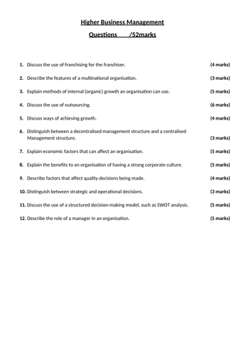 SQA understanding business end of unit test and answers | Teaching ...