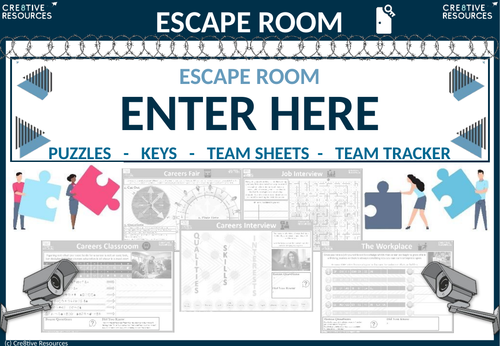 Work Experience - Careers Escape Room | Teaching Resources