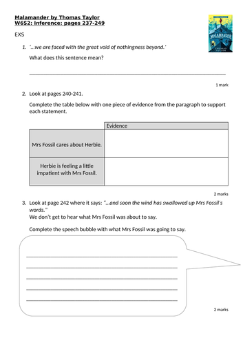 Malamander by Thomas Taylor: Year 5/6 Full Book Study/Revision Unit ...