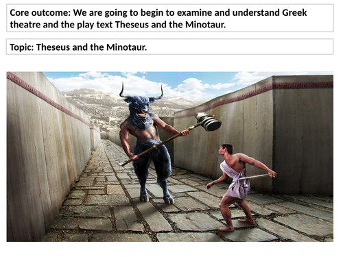 Theseus and the Minotaur scheme of work. | Teaching Resources
