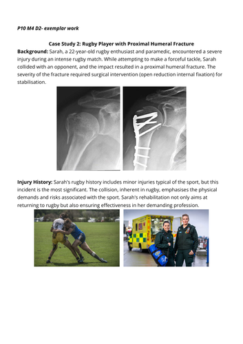 Unit 17-sport injuries & rehabilitation | Teaching Resources