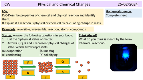 Chemical formulae KS3 CHEM | Teaching Resources