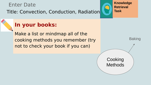 Cooking and Nutrition: Heat transfer | Teaching Resources