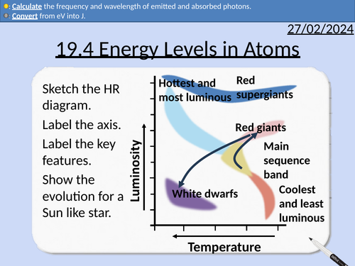 OCR A level Physics: Stars | Teaching Resources