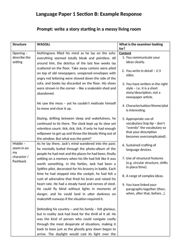 AQA GCSE English Language Paper 1 Section B: 4 Revision Lessons for ...