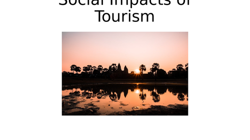 Trends in travel and tourism Cambridge A Level ENTIRE UNIT | Teaching ...