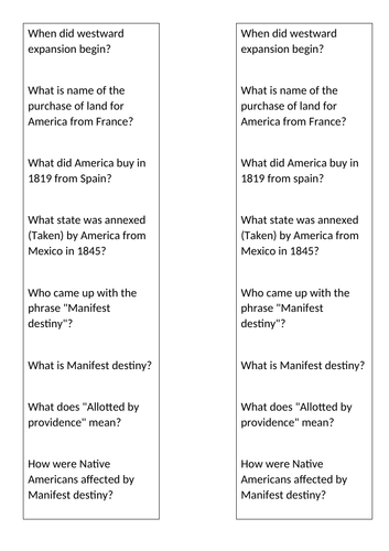 How did Americans use “Manifest Destiny” to justify Westward Expansion ...