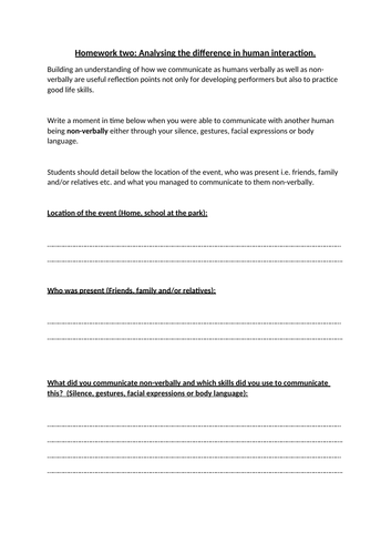 Introduction to drama skills scheme of work. | Teaching Resources