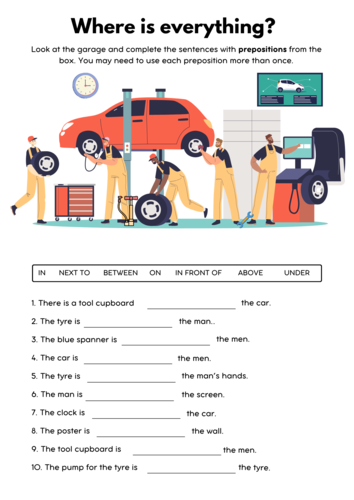 Prepositions | Teaching Resources