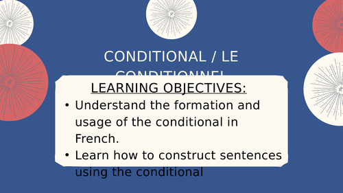French Conditional Grammar | Teaching Resources